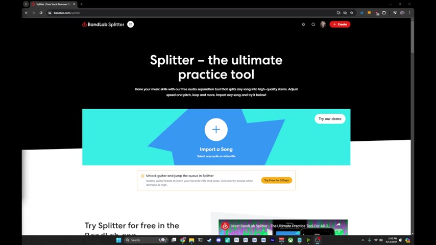 BandLab Splitter: Easily Extract Vocals, Drums & More with AI
