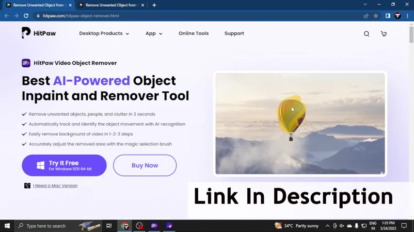 HitPaw Video Object Remover：轻松移除视频中不需要的物体
