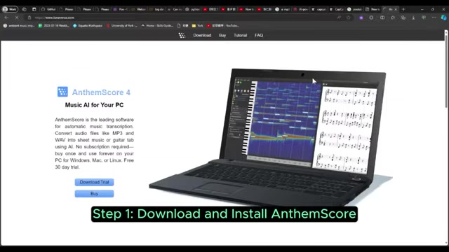 AnthemScore: MP3音频转MIDI终极指南