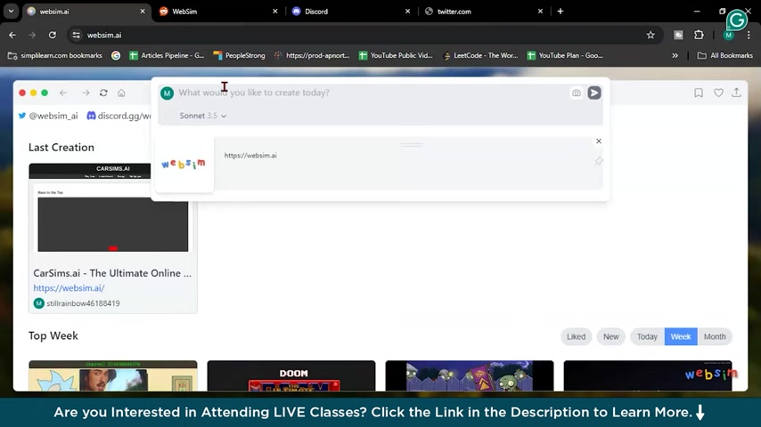 Websim IA : Transformez l'expérience de navigation web avec l'IA