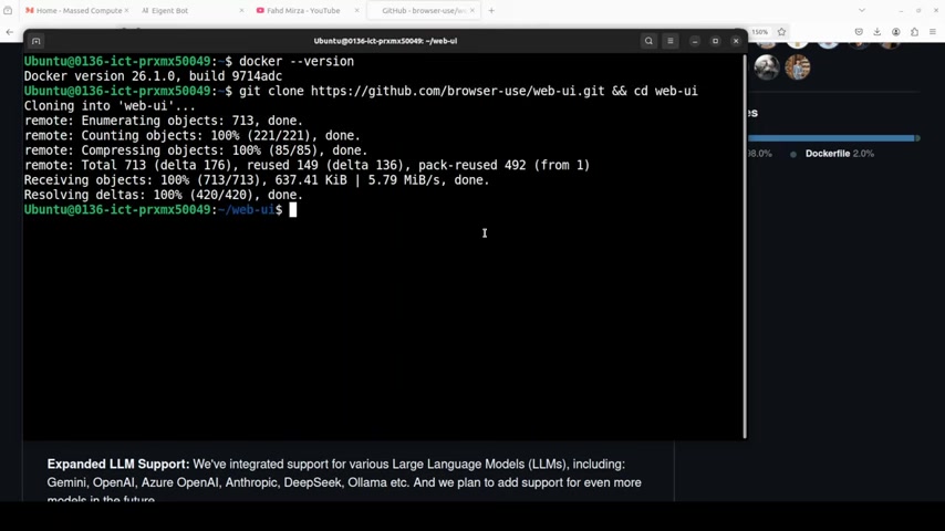 WebUI for Browser Use: AI Agents的图形化界面