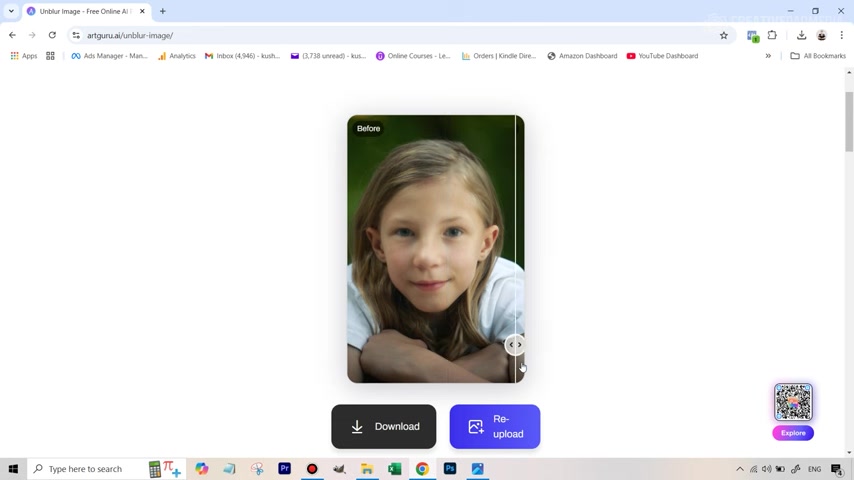 Artguru AI: Free Tool to Sharpen Soft Focus Images