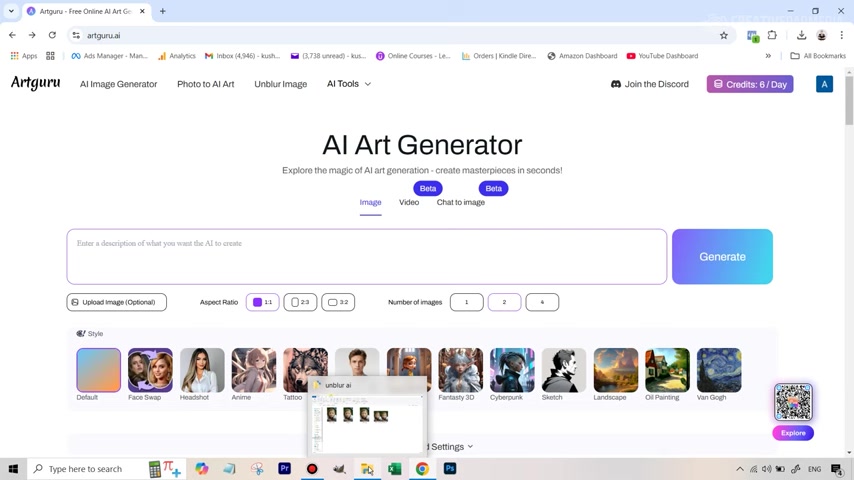 Artguru AI: Free Tool to Sharpen Soft Focus Images