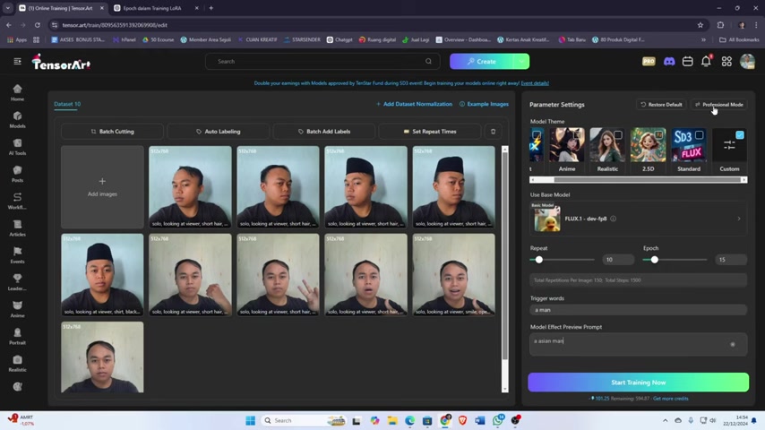 TensorArt LoRA Training: A Comprehensive Guide 2025