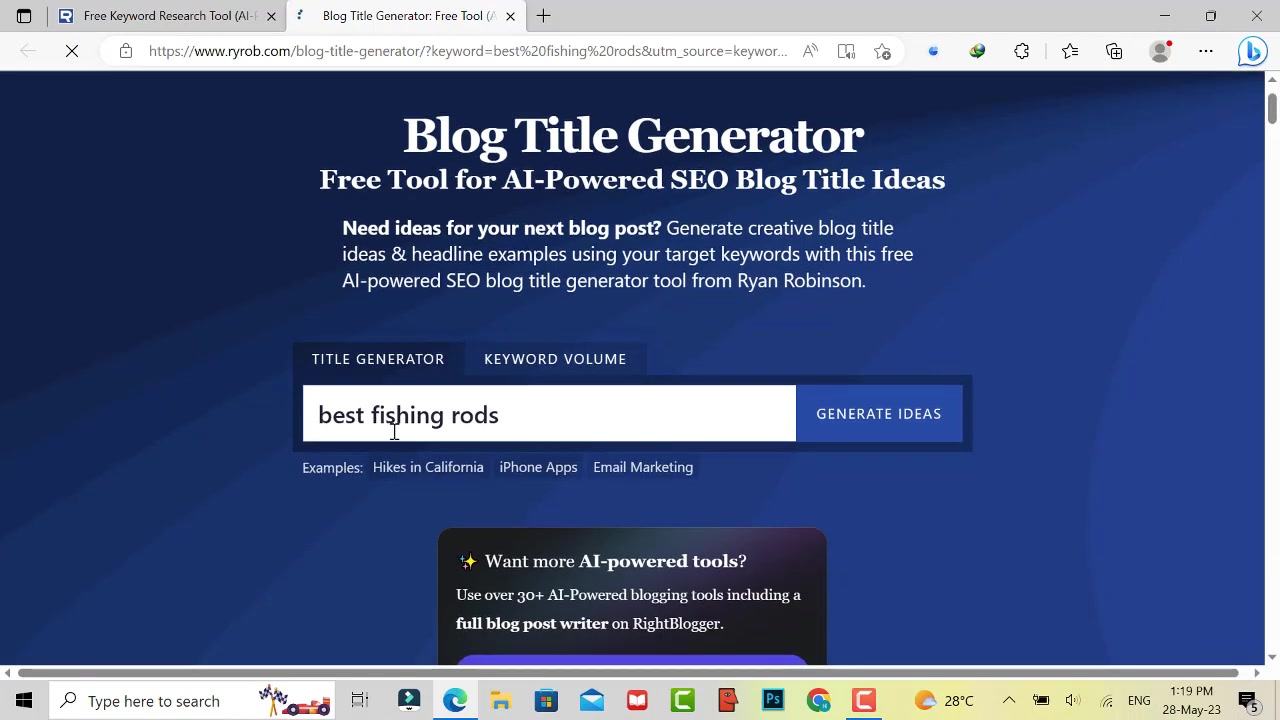 RyRob Keyword Tool: The Ultimate Free AI SEO Keyword Research