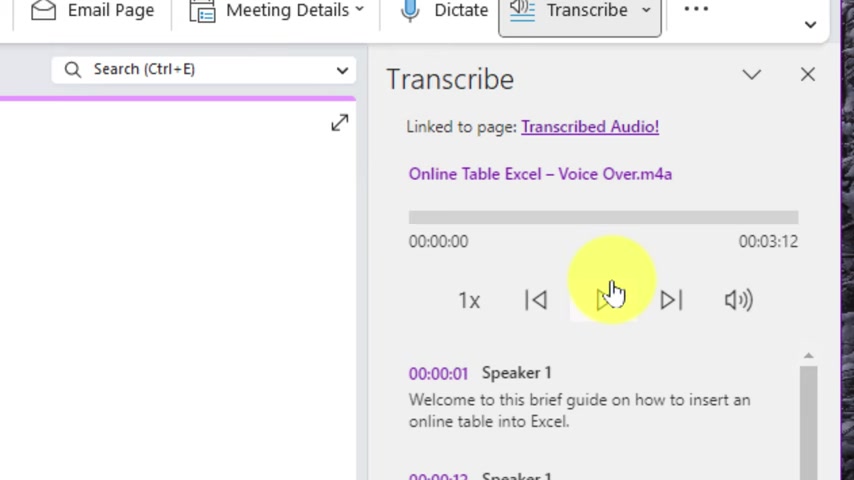 Transcribe Audio to Text Easily Using OneNote Feature
