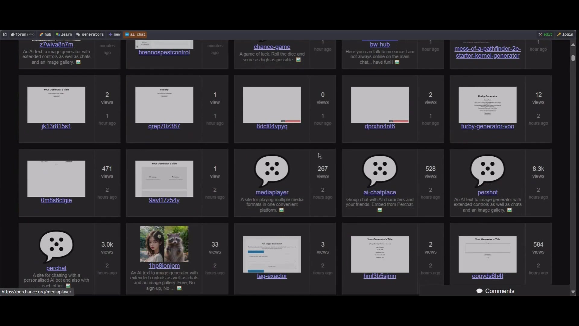 AI Image Generator Tools: Perchance.org Comprehensive Review