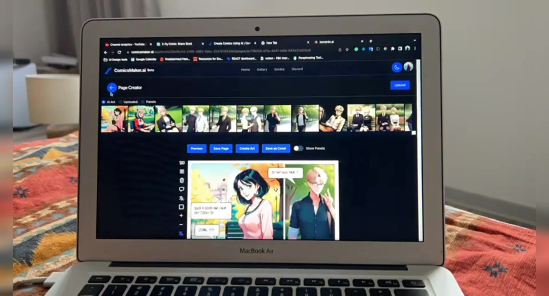 Create Comics with AI: ComicsMaker.ai Tutorial & Review