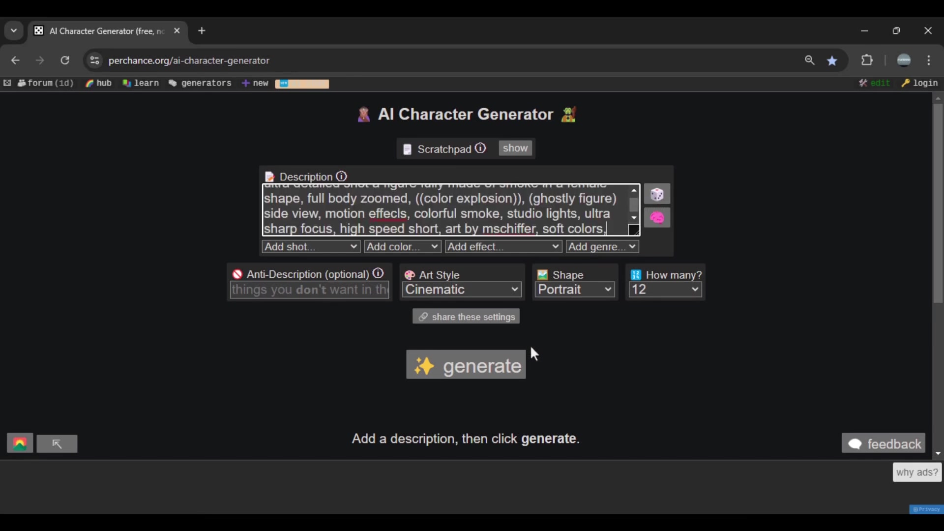Perchance AI Character Generator: Unleash Your Creativity Free