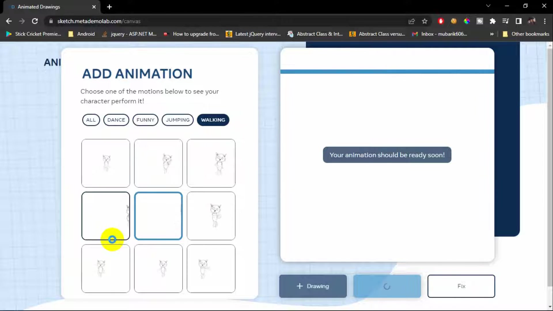 Animate Your Drawings Free with Sketch.metademolab.com