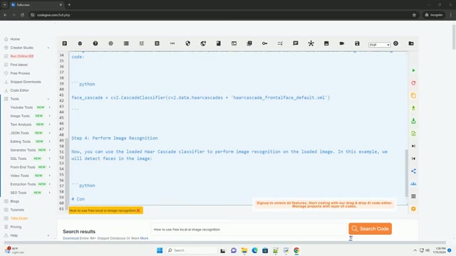 Local AI Image Recognition with OpenCV: A Python Tutorial
