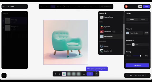Vizcom AI: Transform Sketches to 3D Models Instantly
