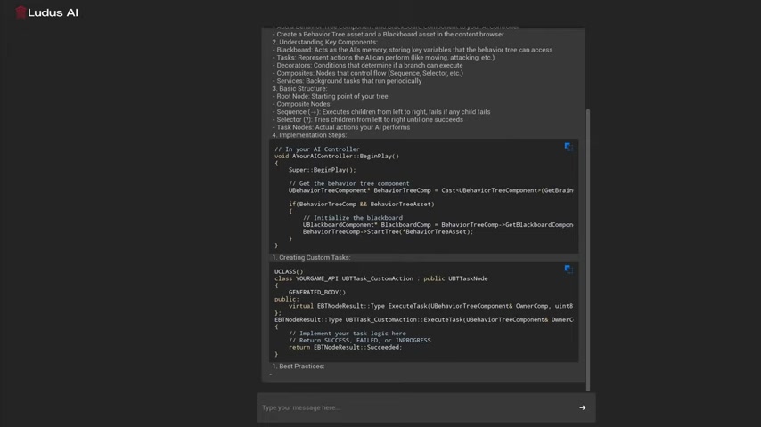 Unreal Engine 5: Ludus AIプラグインでゲーム制作を革新