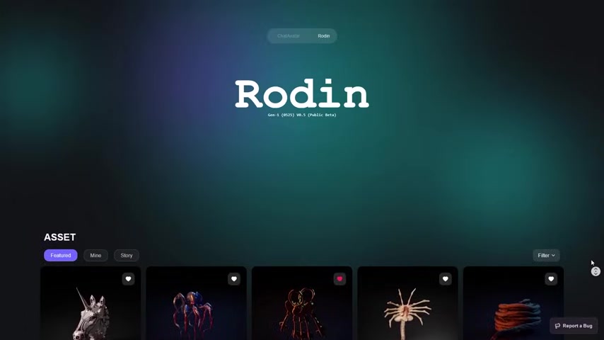 Rodin AI: Genera Modelos 3D con IA desde Texto e Imágenes