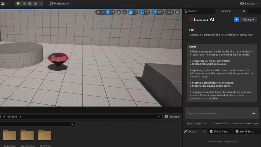 Unreal Engine 5: Ludus AIプラグインでゲーム制作を革新