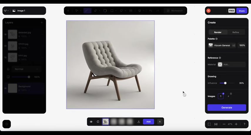 Vizcom AI: Transform Sketches to 3D Models Instantly