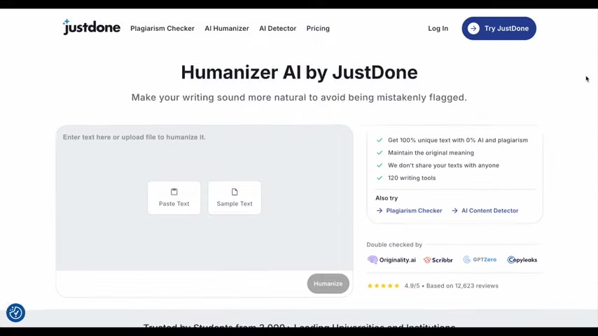 JustDone.ai Review: Can This AI Humanizer Bypass Detection?