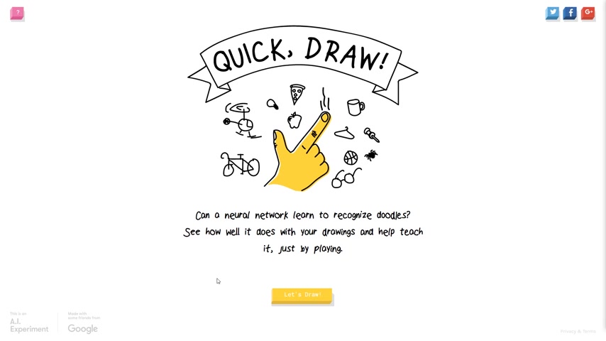 Quick, Draw! AI Experiment: Recognize Your Doodles