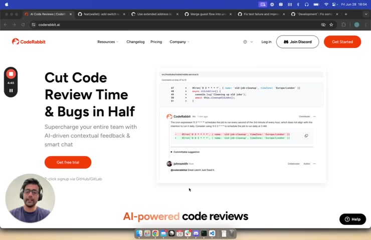 CodeRabbit: AI-Powered Code Reviews to Cut Time & Bugs