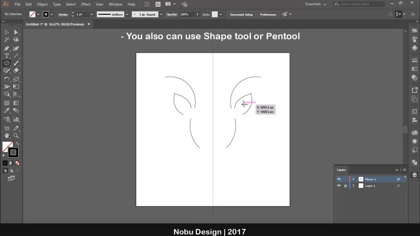 Mirror Drawing in Adobe Illustrator: Quick Symmetry Tips