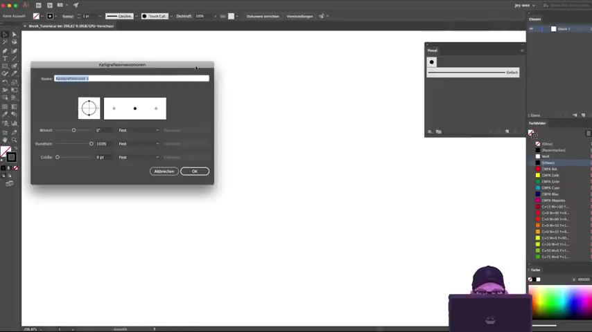 Adobe Illustrator: Pinsel erstellen und anpassen (2025)