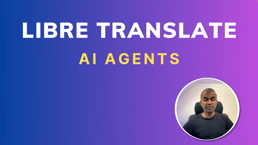 LibreTranslate：利用AI代理实现免费本地翻译