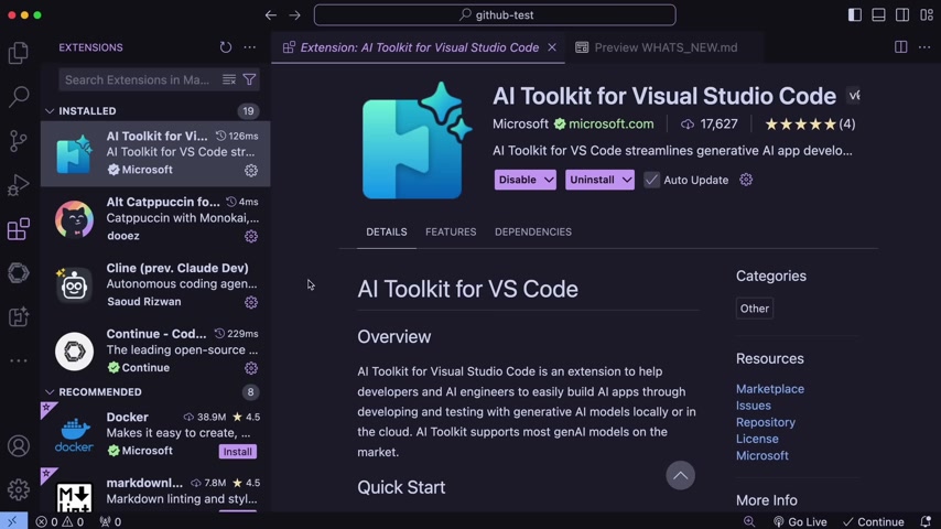VS Code AI Toolkit深度解析：免费AI代码助手完全指南