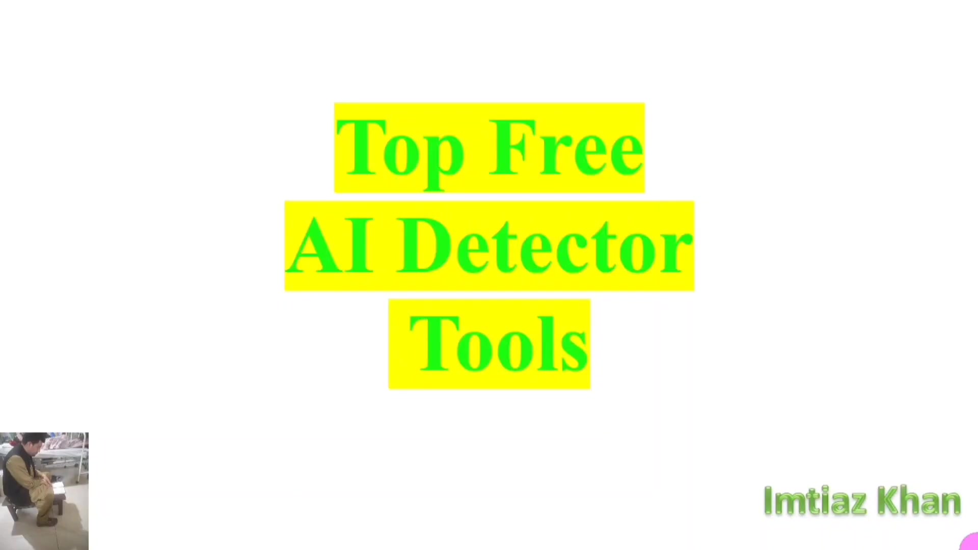 Top Free AI Detector Tools: ZeroGPT, Small SEO Tools, GLTR