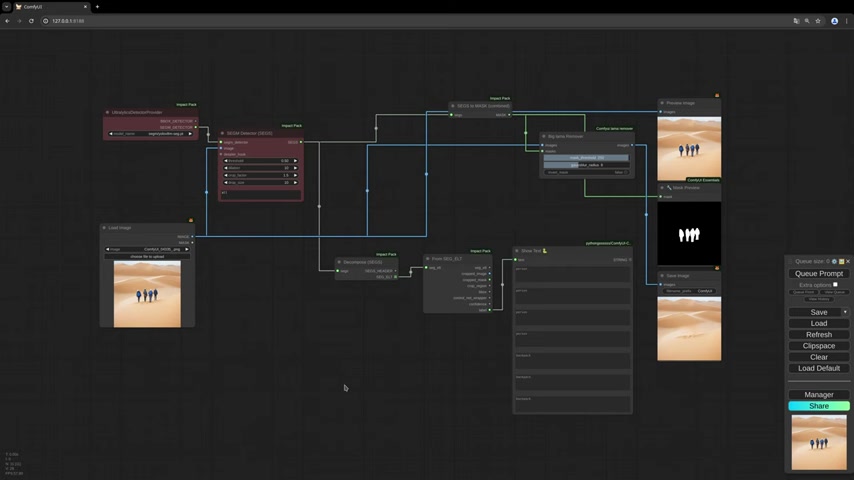 Effortlessly Remove Objects from Images with ComfyUI
