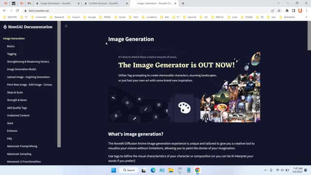 NovelAI Image Generator: A Comprehensive Guide and Tutorial