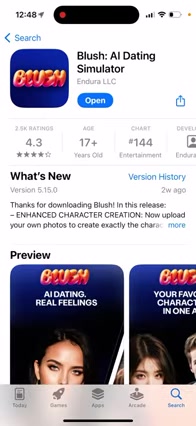 Blush AI: The Ultimate AI Dating Simulator App - Review & Guide