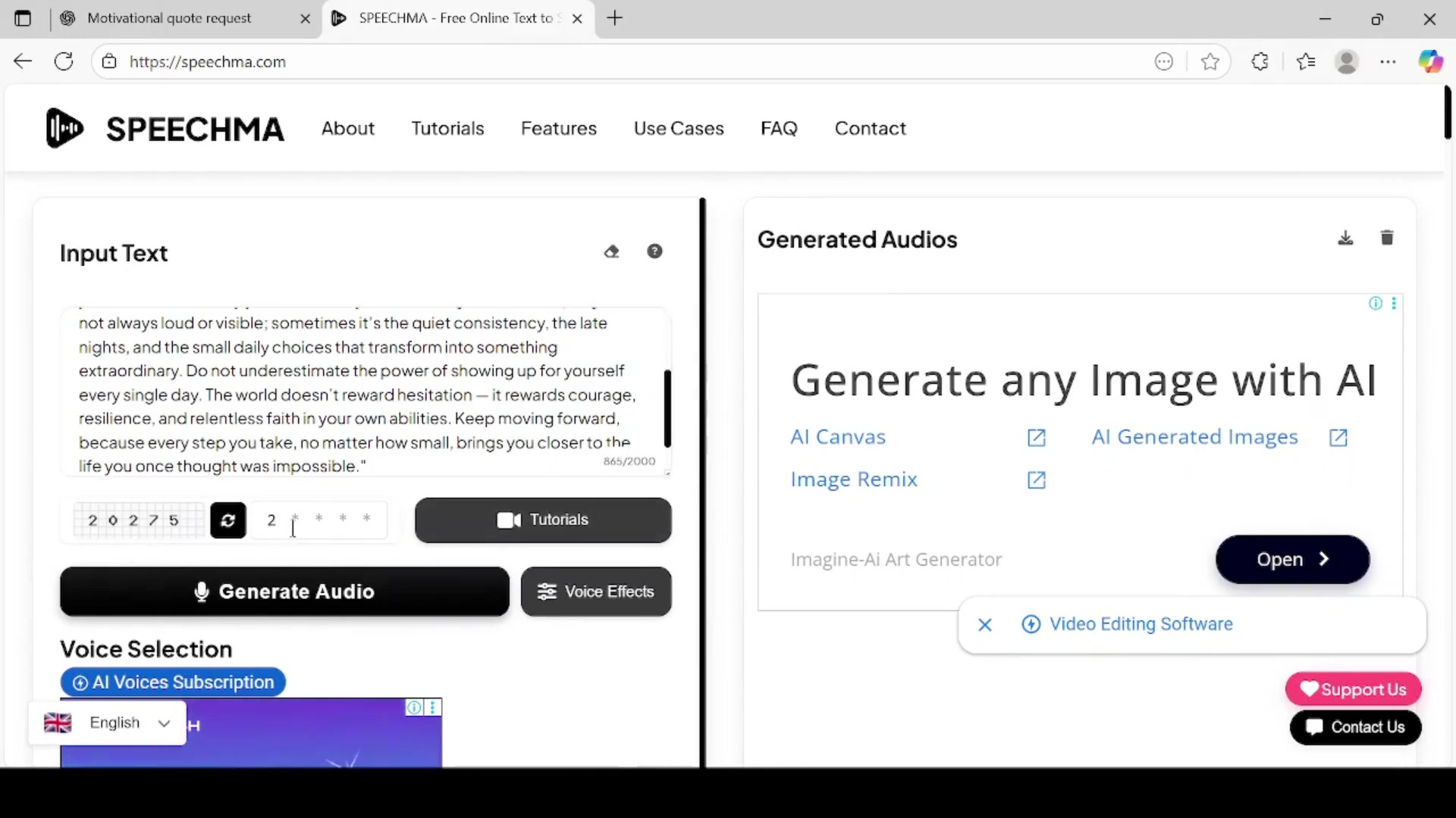 SPEECHMA AI Voice: Free Text-to-Speech Tutorial & Guide 2025