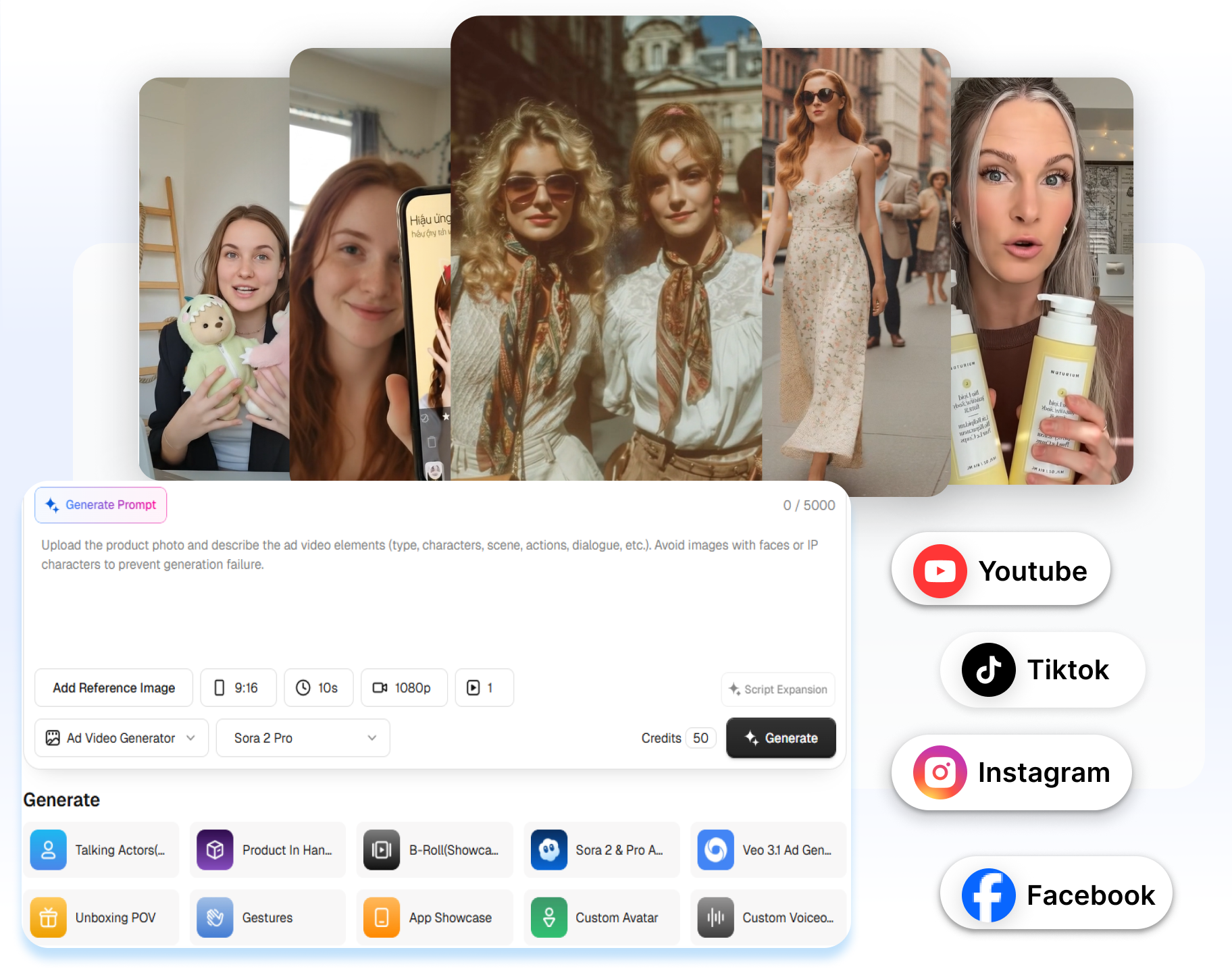 AI Influencer Generator | Create Virtual Influencers for Winning Ads