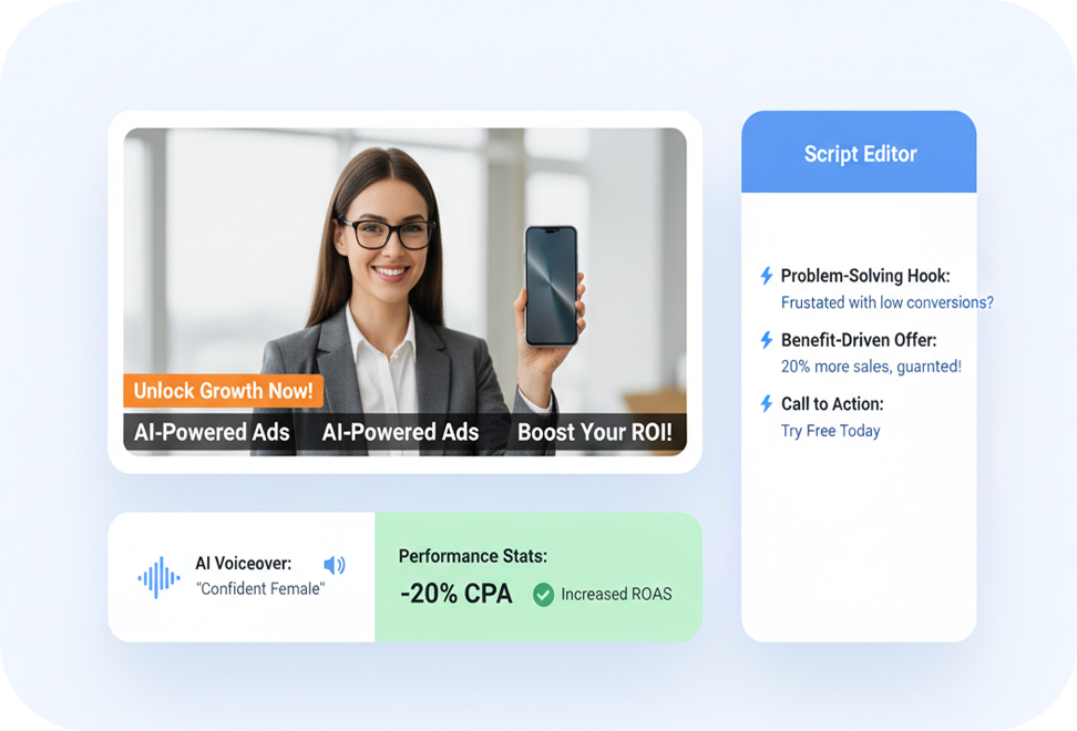 AI Ad Creative Generator | Make Winning Video & Image Ads