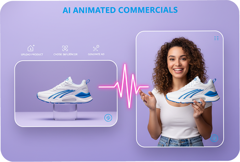 AI Animated Commercials | Generate High-Converting Video Ads